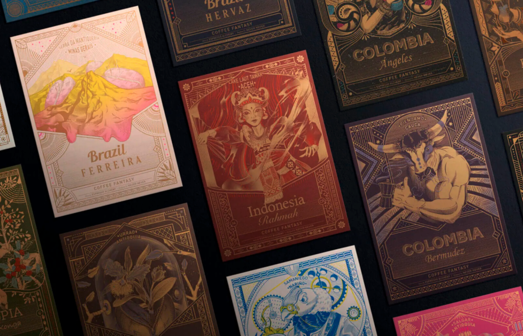 Introducing Coffee Fantasy NFT Project by Visionary Boy | Digital Art NFT